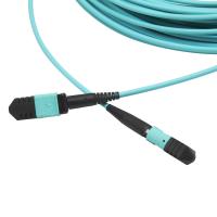 China 8-144 Fibers Senko MPO OM3 Multimode Trunk Cable With LSZH Jacket for sale
