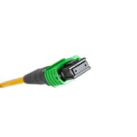 China 24 Fibers MPO APC Female to APC Female OS2 Trunk Cable Single Mode for sale