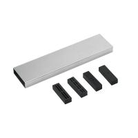 China High Stability 304 Stainless Steel Pipe For Plc Fiber Splitter Size 4x12x80mm for sale
