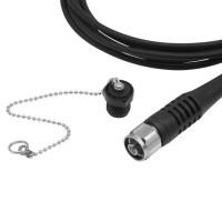China Outdoor Fiber Optic Armored Cable with ODC Male LC/UPC Waterproof Connector for sale