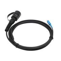 China ODVA Outdoor Armoured Fibre Optic Cable Waterproof Cable Connector IP68 for sale