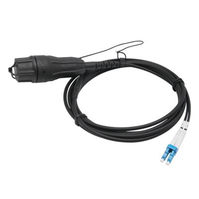 China Fullaxe LC/UPC Outdoor Armored Fiber Optic Armored Cable for sale