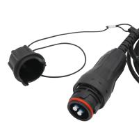 China Fullaxe LC/UPC Outdoor Armored Fiber Optic Armored Cable for sale