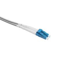 China NSN Boot Duplex LC/UPC 2Core AARC CPRI 7.0 Outdoor Armored Fiber Optic Cable for sale