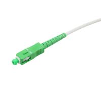 China Simplex OS2 Single Mode Fiber Optic Patch Cord SC APC to SC APC for sale