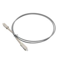 China PVC LSZH Multimode SC To SC Fiber Patch Cable FTTH Leather Jumper for sale