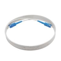 China SC/UPC to SC/UPC Simplex OS2 PVC Fiber Optic Patch Cable Single Mode for sale
