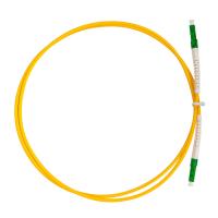 China Flexible angle boot LC/APC to LC/APC Fibre Patch Cords Simplex SM G.652.D duplex(LSZH),3M for sale