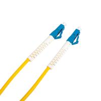 China Flexible Angle Boot LC/UPC To LC/UPC Fibre Patch Cords Simplex SM G.657A1 Simplex(LSZH),5M for sale