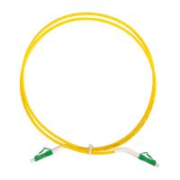 China (Angle Boot 45°) LC/APC To LC/APC Fibre Patch Cords OD3.0mm Simplex SM G.657A1 Simplex (LSZH) 3M for sale