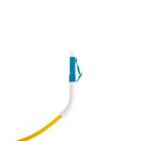 China (Angle Boot 45°) LC/APC To LC/UPC Fibre Patch Cords OD3.0mm Simplex SM G.657A1 Simplex(LSZH) 3M for sale