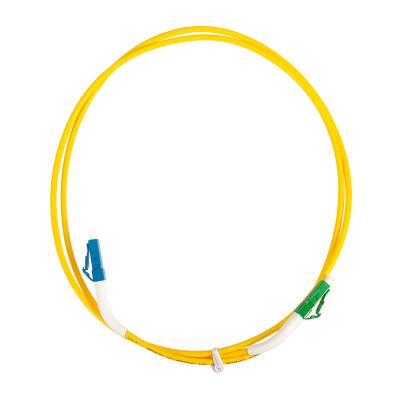 China (Angle Boot 45°) LC/APC To LC/UPC Fibre Patch Cords OD3.0mm Simplex SM G.657A1 Simplex(LSZH) 3M for sale