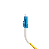 China (Angle Boot 45°) LC/APC To LC/UPC Fibre Patch Cords OD3.0mm Simplex SM G.657A1 Simplex(LSZH) 3M for sale