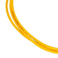 China (Angle Boot 90 Degree ) LC/APC To LC/UPC Fibre Patch Cords OD3.0mm SM Simplex (LSZH) Yellow Color 3M for sale