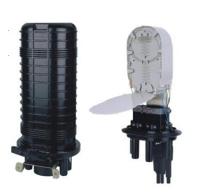 China Dome & Inline Type Fiber Optic Splice Enclosure ABS 144 Core Two In And Two Out for sale