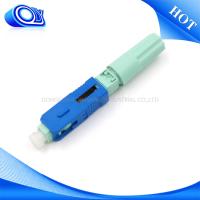 China Field Assembly SC Type Fiber Optic Connector Low Insertion Loss For CATV Links for sale
