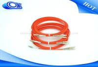 China Duplex  Fiber Optic Patch Cord SC MM single/double mode optical patch cable for sale