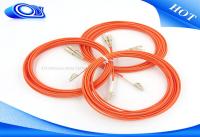 China LC FC ST SC Fiber Optic Patch Cord 3 Meter Low Insertion Loss For Multimedia for sale