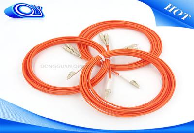China LC FC ST SC Fiber Optic Patch Cord 3 Meter Low Insertion Loss For Multimedia for sale