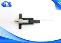 China White / Black FC Fiber Optic Fast Connector Reliable And Stable For Test Equipment for sale