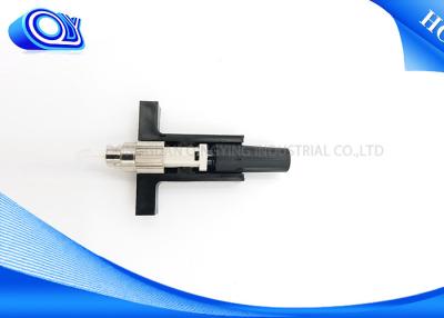 China White / Black FC Fiber Optic Fast Connector Reliable And Stable For Test Equipment for sale