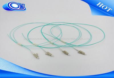 China LC / PC Om3 Fibre Patch Leads 900um Optical Fiber Pigtail With Telcordia GR - 326 Core for sale