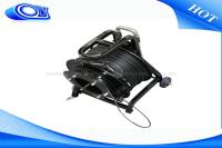 China 8 Core Tactical Optical Fiber Cable Reel For Video Transmiting TPU Jacket for sale