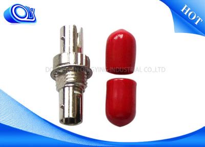 China single mode ST adapter Fiber Optic Connector Adapters Easily Install For ftth system for sale