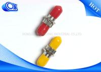 China metal type ST SM Fiber Optical Adapter st fiber optic connector For Telecommunication networks ftth for sale