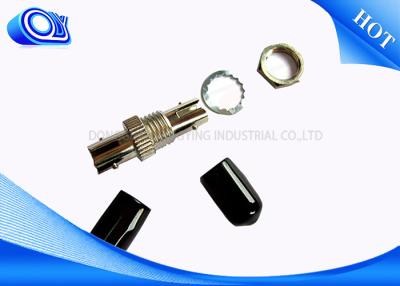 China Simplex singlemode metal ST  D   Fiber Optic Adapter  Manufacturers for sale