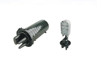 China Fiber Optic Splice Box 2 Inlets And 2 Outlets Dome Type Optical Fiber Joint Closure for sale
