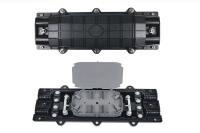 China Single Core Outdoor Fiber Splice Enclosure , Horizontal Optical Fiber Junction Box for sale