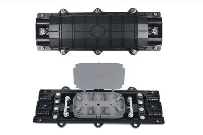 China Single Core Outdoor Fiber Splice Enclosure , Horizontal Optical Fiber Junction Box for sale