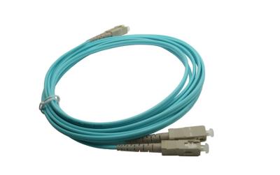 China Blue Optical Patch Cord , Multimode Fiber Patch Cable For Access Networks for sale