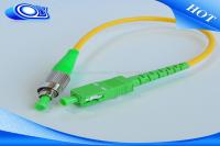 China SC APC ST APC Fiber Optic Patch Cord 3 / 5 / 10 Meter For  FTTH   FTTX for sale