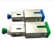 China FTTH 10dB 3dB SC APC SC UPC Male To Female metal type SC Fiber Optic Attenuator for sale