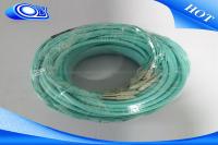 China 50 / 125um OM3 Fiber Optic Patch Cord Low Insertion Loss With 24 Core MPO Connector for sale