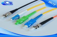 China Multimode Duplex Fiber Optic Patch Cord Jumper 0.9mm/2.0mm/3.0mm for sale