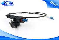 China ODVA LC Fiber Optic Patch Cord 2 Cores Waterproof Simplex Socket for sale