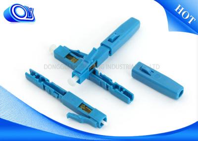 China Field Assembly LC UPC Quick Connect Fiber Optic Connectors Embedded Type FTTH / LC Type Fiber Optic Connector for sale
