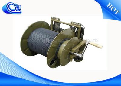 China 1 ~ 12 Cores Fiber Optic Cable Reel For Trailers 2KM To 4KM Per Reel Package for sale