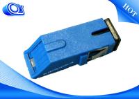 China SC UPC Internal Shutter Adapter Fiber Optic Adapter Simplex For Local Area Networks for sale