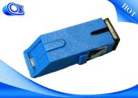 China SC UPC APC Fiber Optic Adapter Bulkheads 900K With Shutter Pushing Type for sale