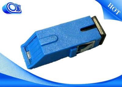 China SC UPC APC Fiber Optic Adapter Bulkheads 900K With Shutter Pushing Type for sale