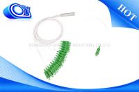 China 1X8 PLC Steel Tube G657A Fiber 0.9mm SM MM Passive Optical Splitter SGS Approval for sale