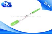 China Good Durability Fiber Optic Patch Cord SC APC Connectors PVC / LSZH Jacket for sale