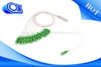 China Good Durability Fiber Optic Patch Cord SC APC Connectors PVC / LSZH Jacket for sale