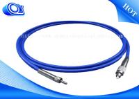 China 0.9 / 2.0 / 3.0mm Fiber Optic Patch Cord ST SC FC LC MTRJ E2000 MU SMA DIN Connector for sale