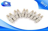 China Mating sleeve  LC To SC Fiber Adapter / Multimode Duplex Hybrid Fiber optic Adapter for sale