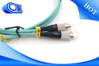 China FTTH SM 9/125 um ST SC OM3 Fiber Opitc Patch Cord 2.0 / 3.0mm Custom for sale